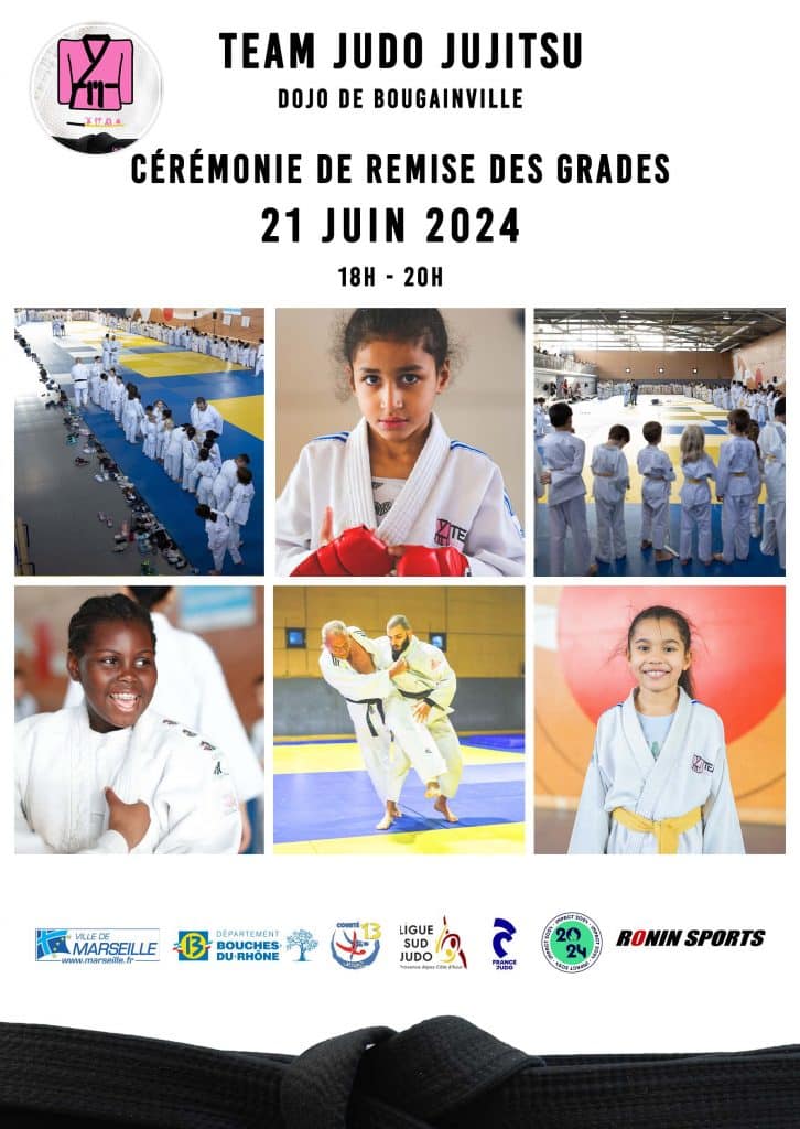 Inscription à la Cérémonie de Remise des grades au Dojo de Bougainville