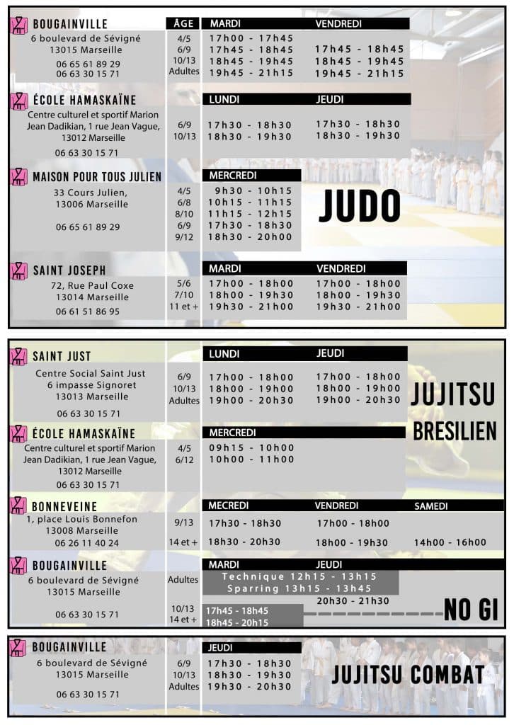 Cours de NO GI à Marseille - Team Judo Jujitsu